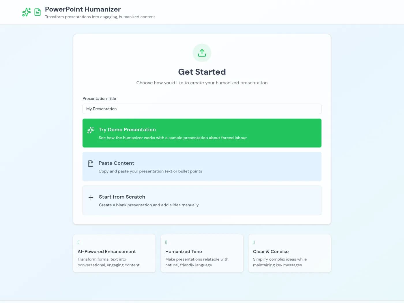 Humanized PowerPoint Enhancer