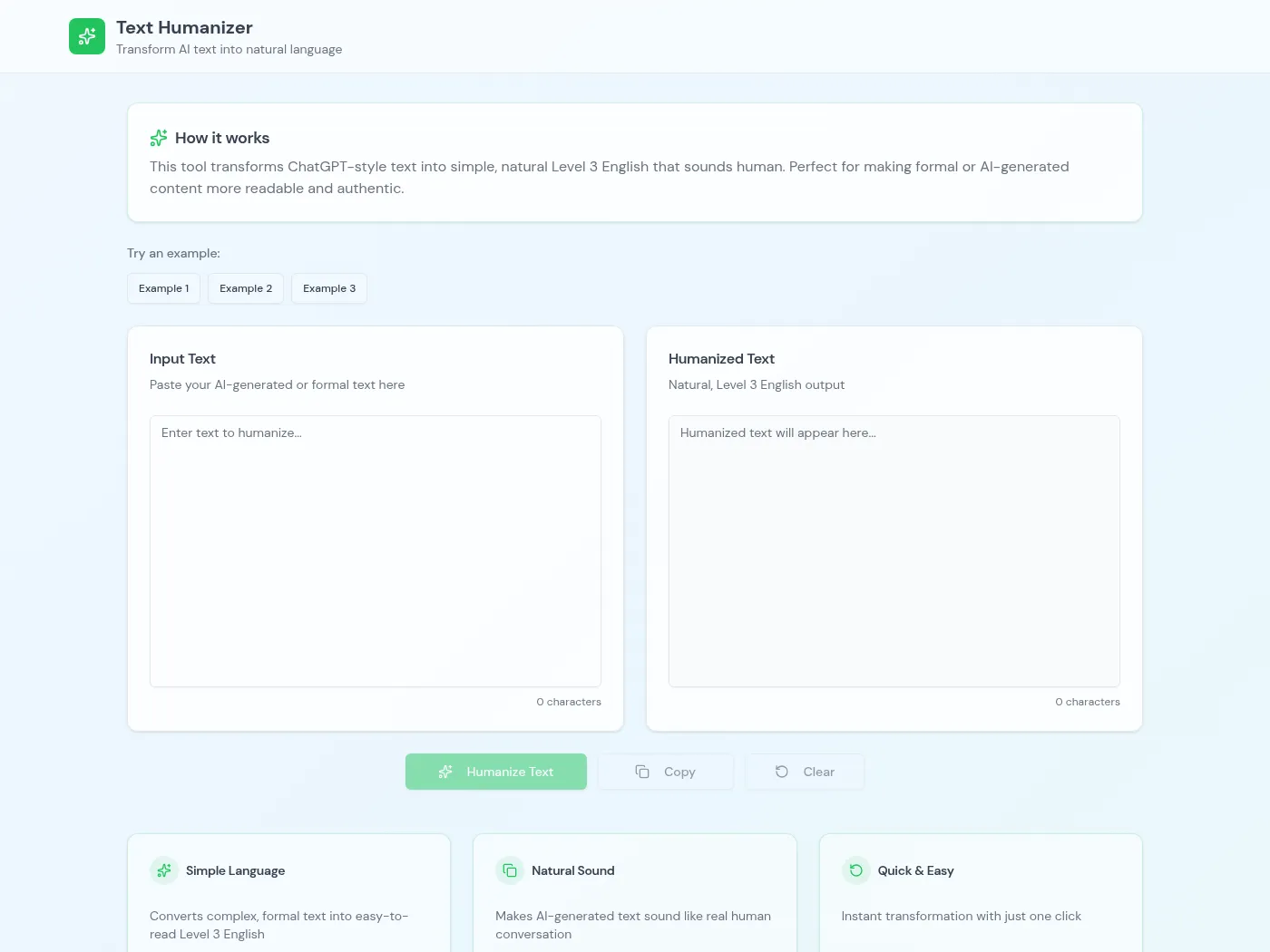 Humanized Text Cleaner for ChatGPT Outputs