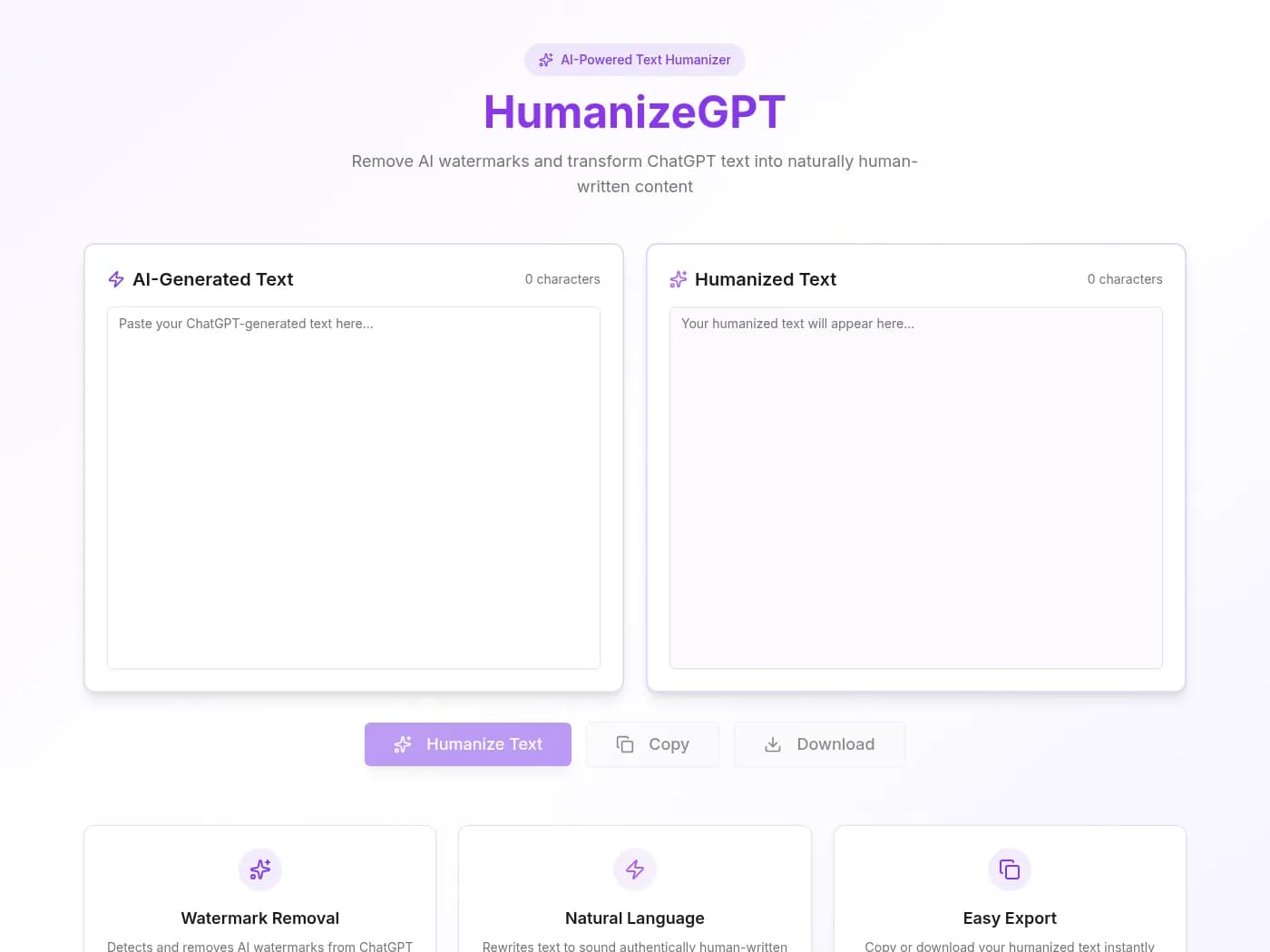 HumanizeGPT: Watermark-Free AI Text Rewriter