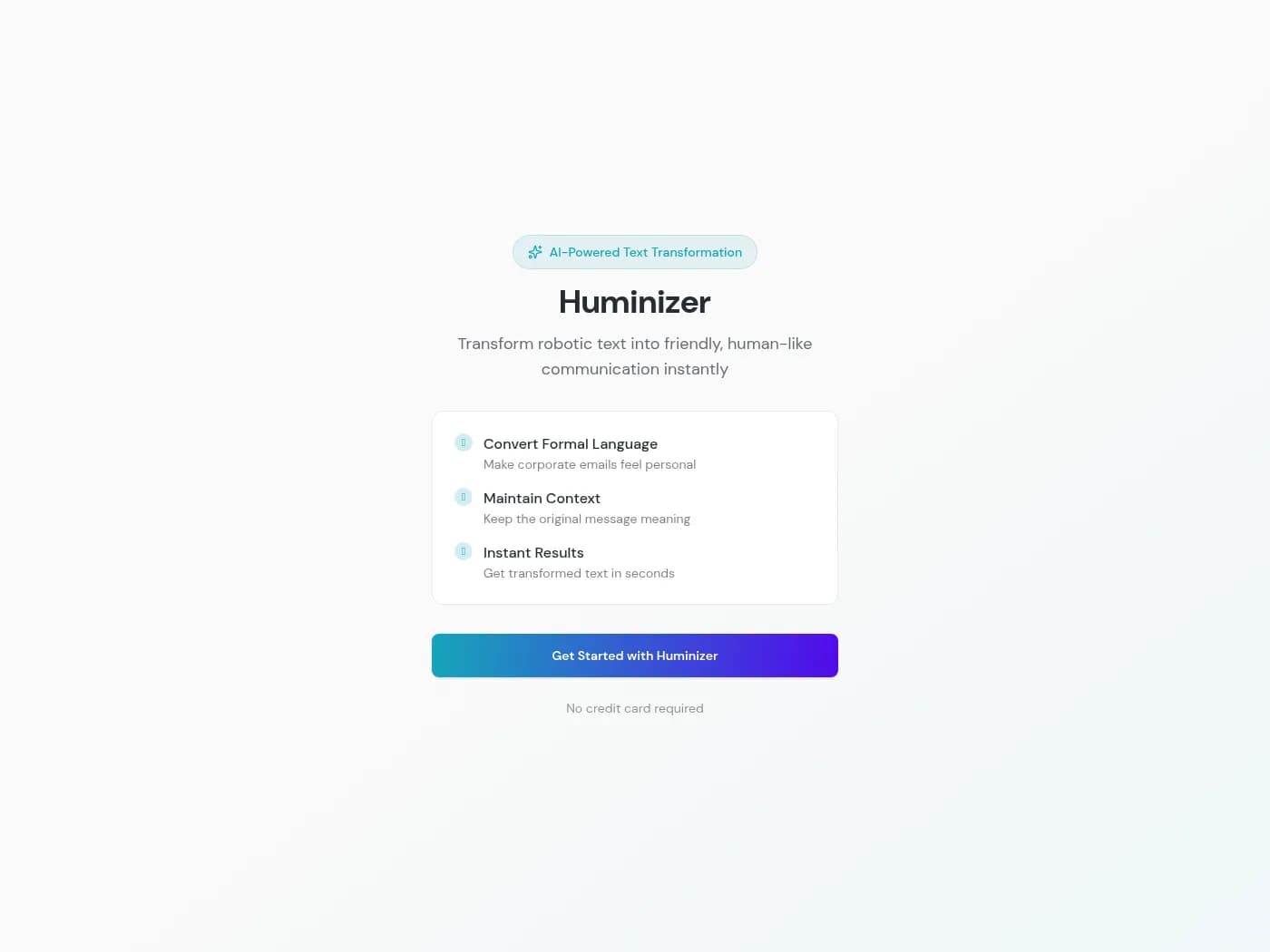 Huminizer AI