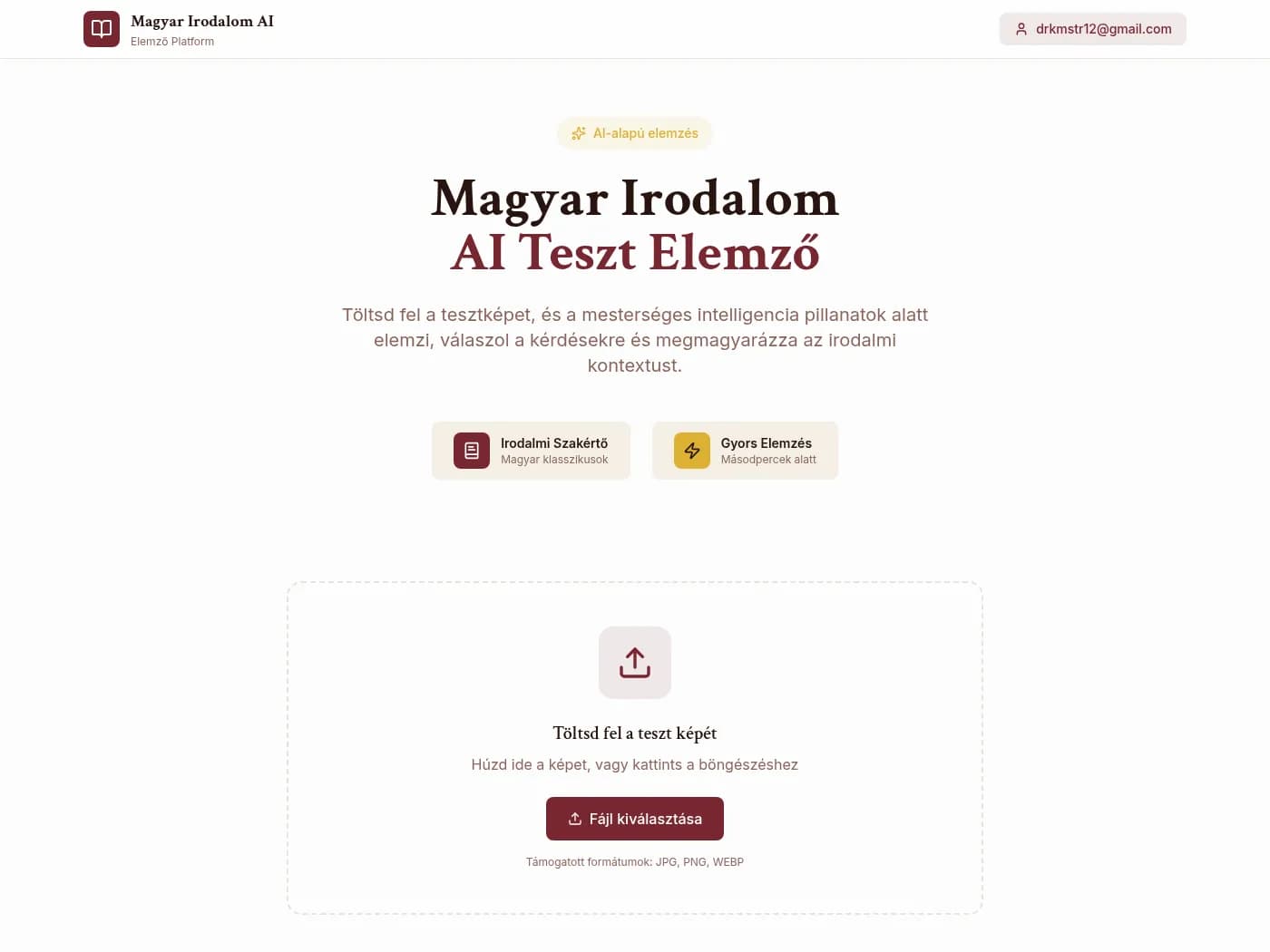 Hungarian Literature AI Quiz Analyzer