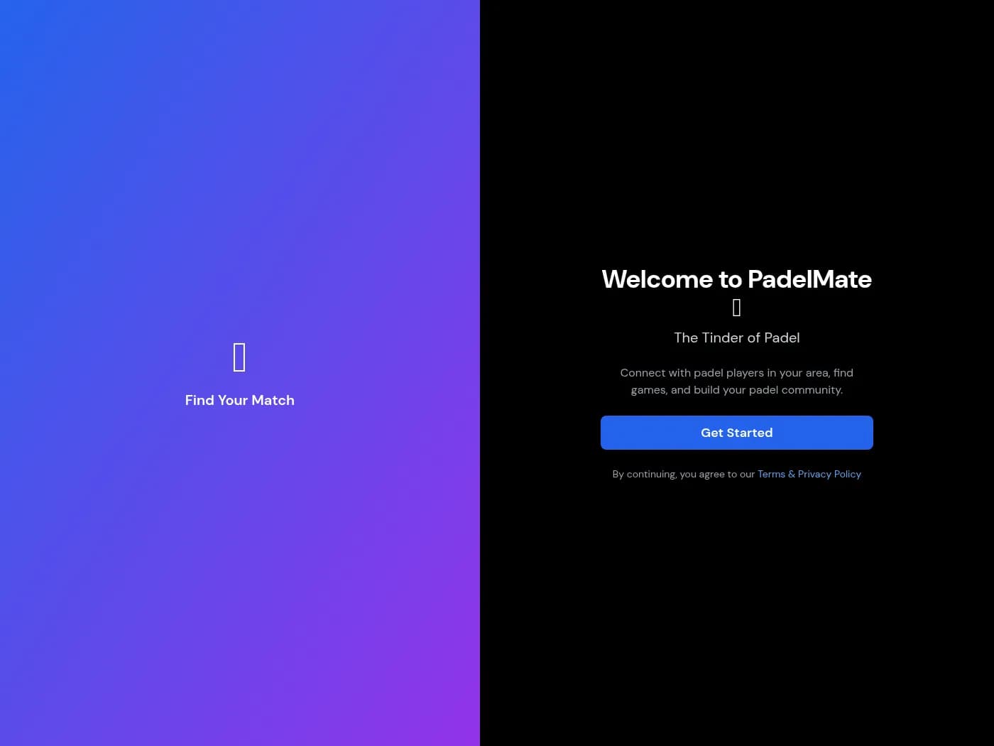 HvvPadelMate – Social Padel Game Matcher and Community App