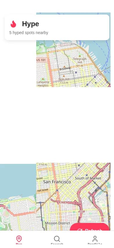 Hype: Discover Hyped Food Spots Nearby