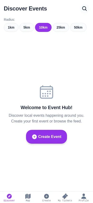 Hyper-Local Event Hub: Combined Social & Official Local Events with Vibe Checks and Built-In Ticketing