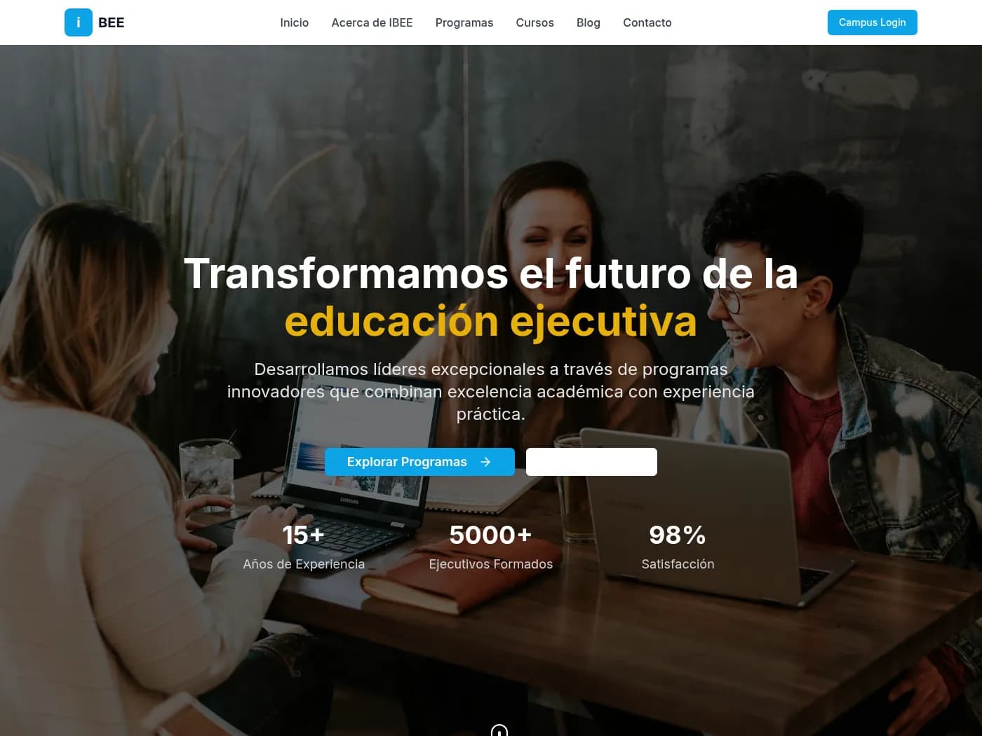 iBee Education Web Platform Clone