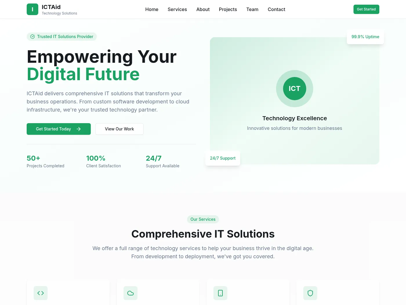 ICTAid Website Revamp