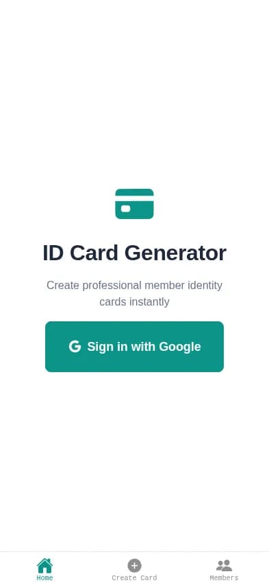ID Card Generator