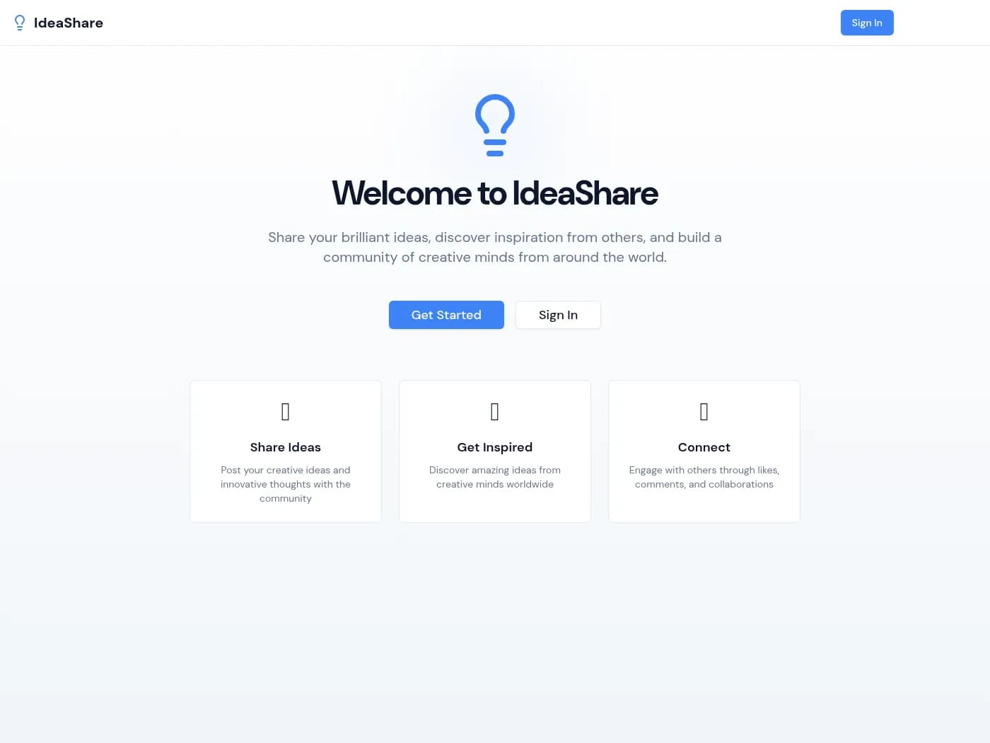 IdeaShare Network