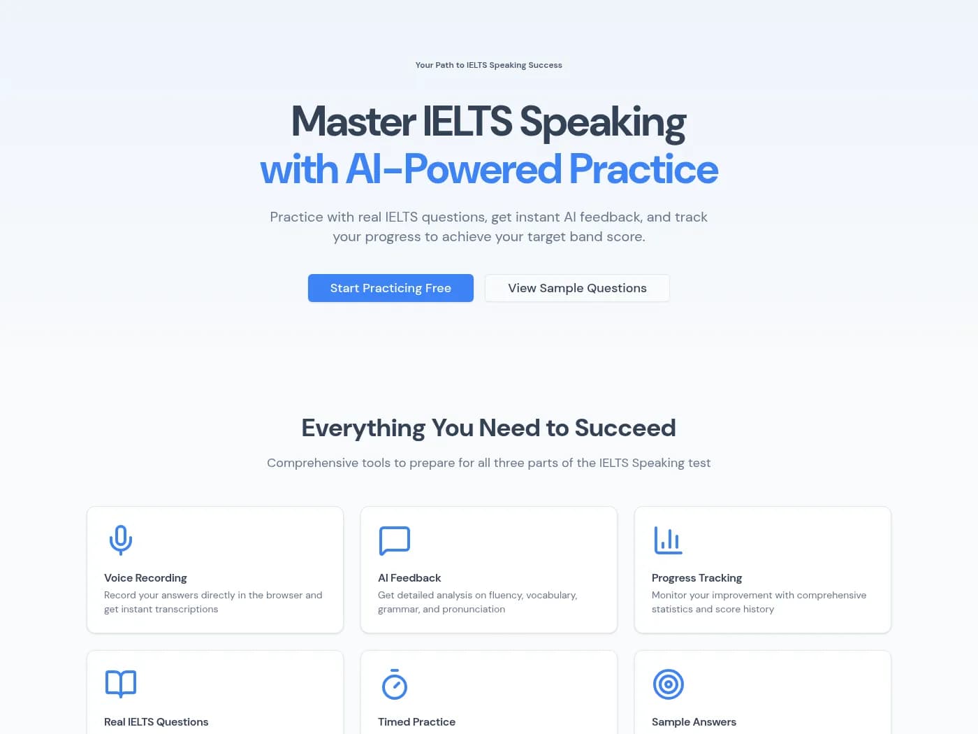 IELTS Speaking Prep Toolkit