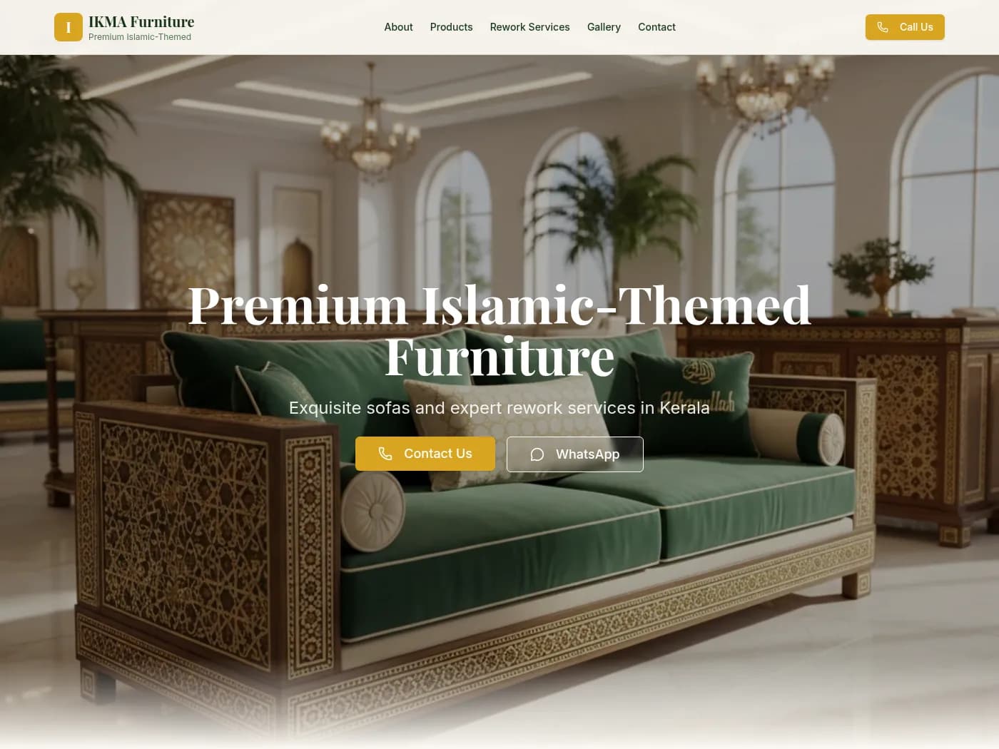 IKMA Furniture Premium Web Catalog & Services Portal