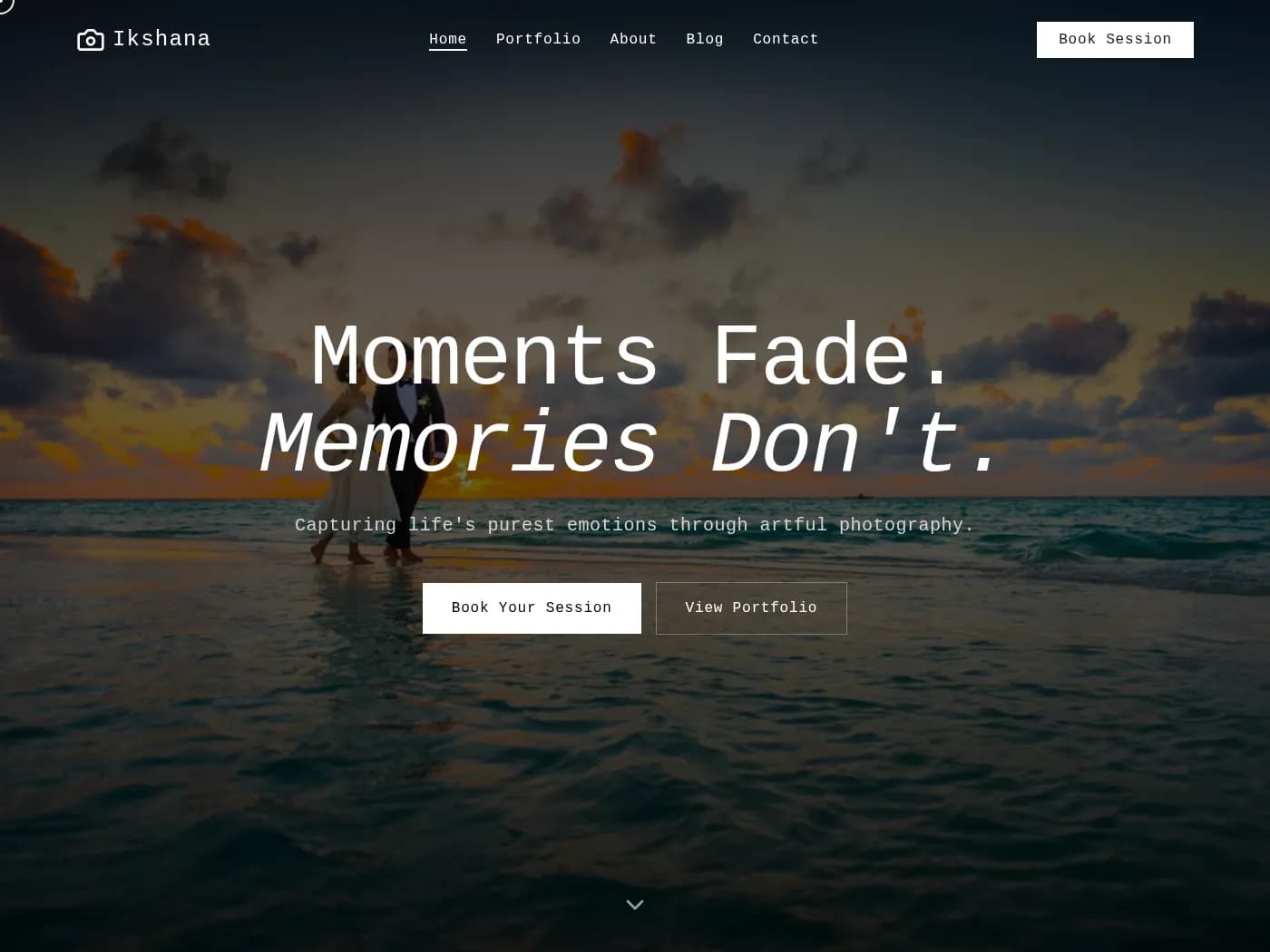 Ikshana Studios Photography Website