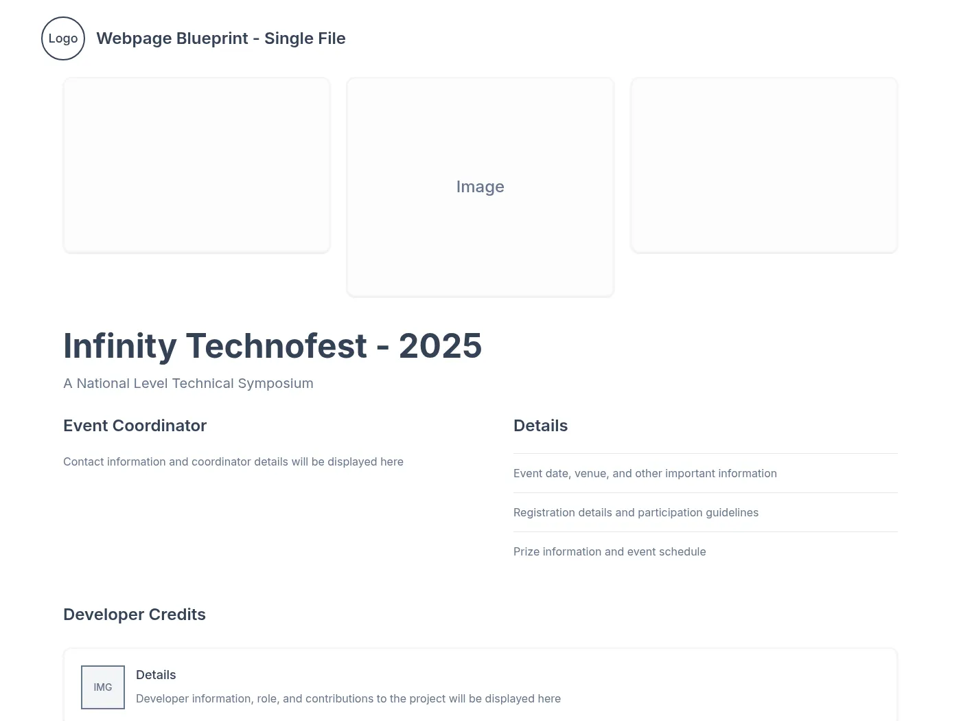 Image-Based Webpage Generator