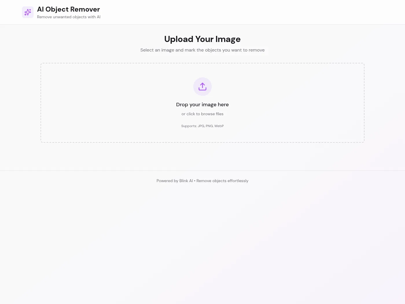AI-Powered Image Object Remover