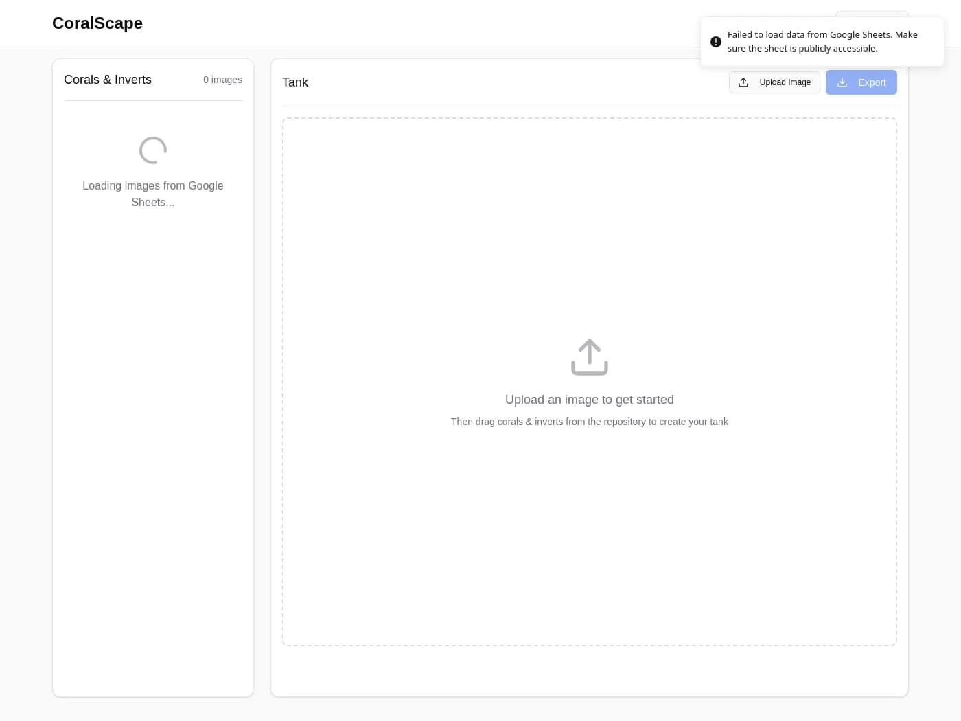 Image Overlay App with Google Sheets Integration