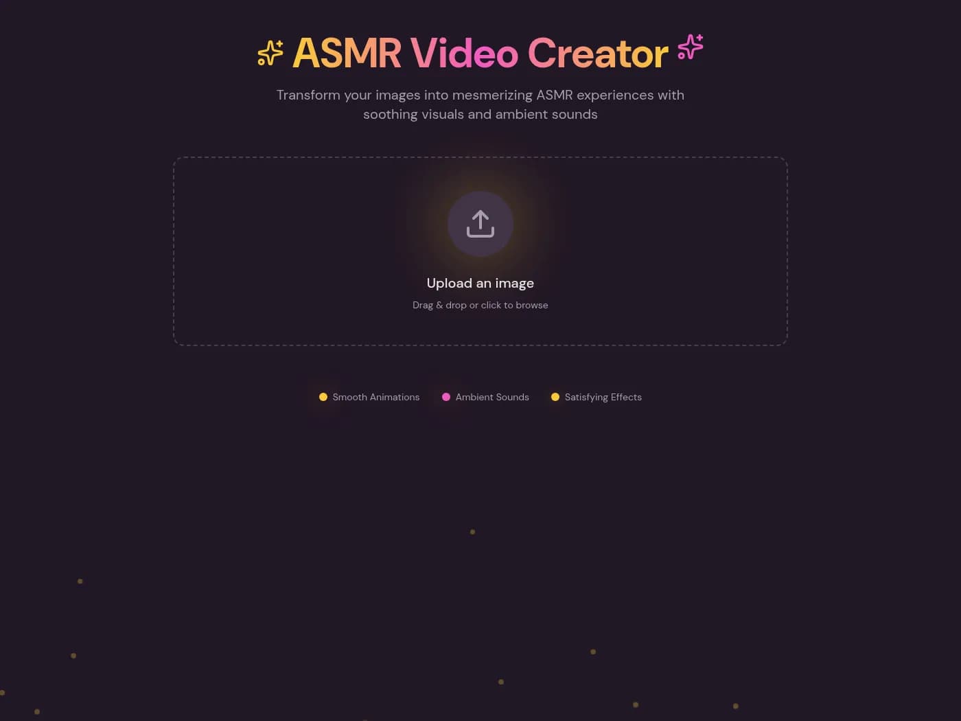 Image to ASMR Satisfying Video Converter