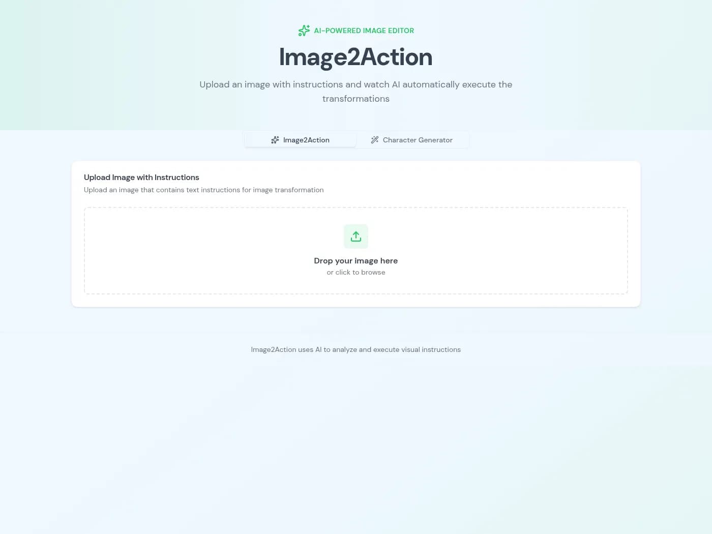 Image2Action: Execute Instructions from Images