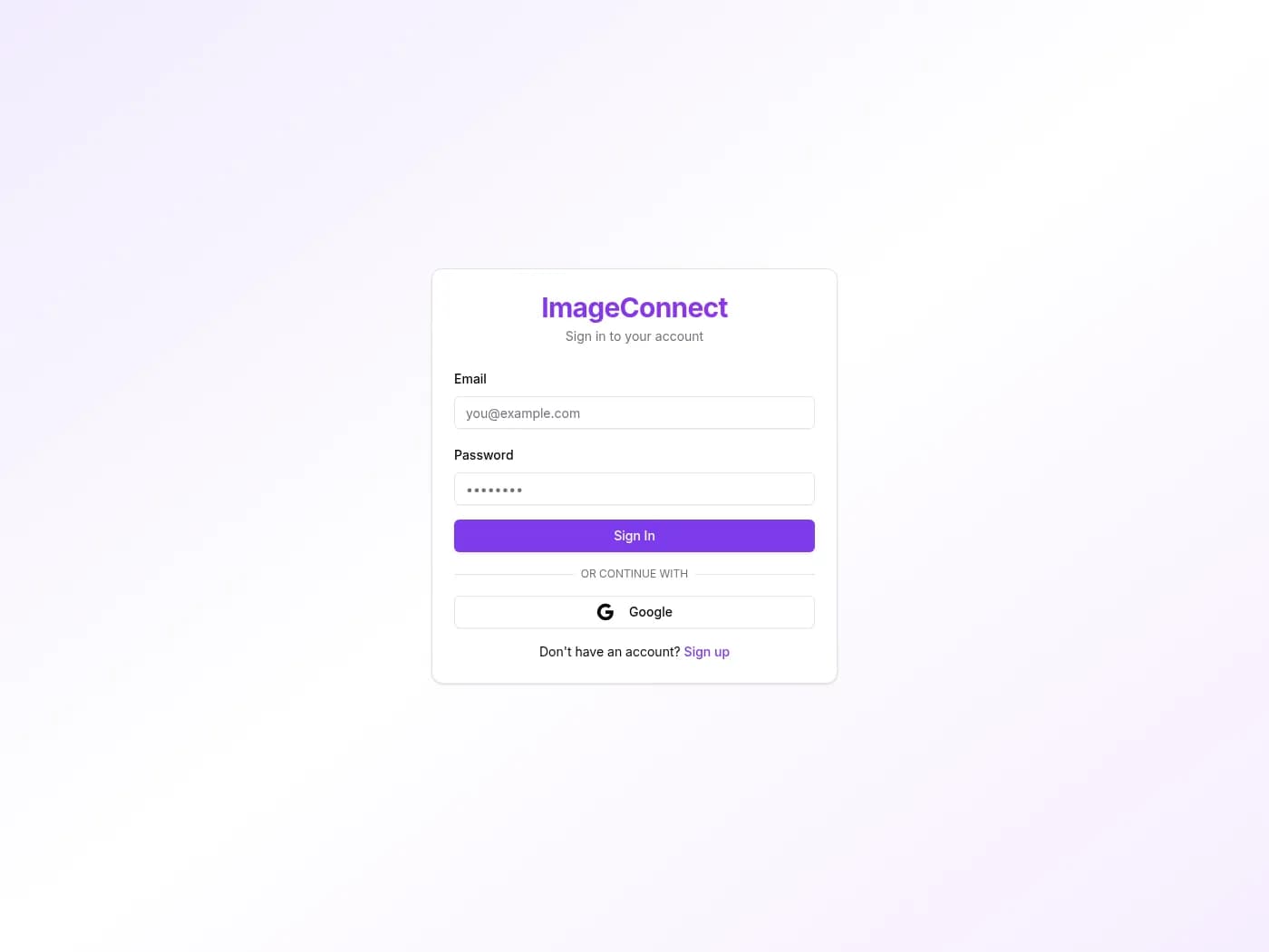 ImageConnect: Social Platform for Profiles, Image Sharing & Messaging