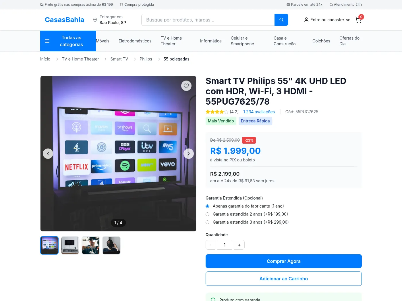 Modern Webpage Clone of Imagem Itu