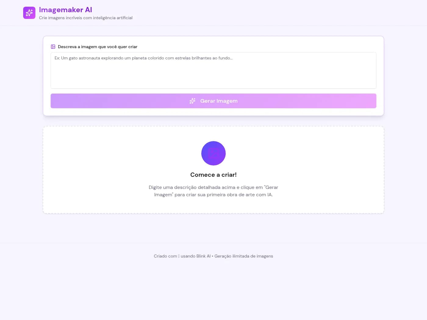 Imagemaker AI: Geração Automática de Imagens com IA