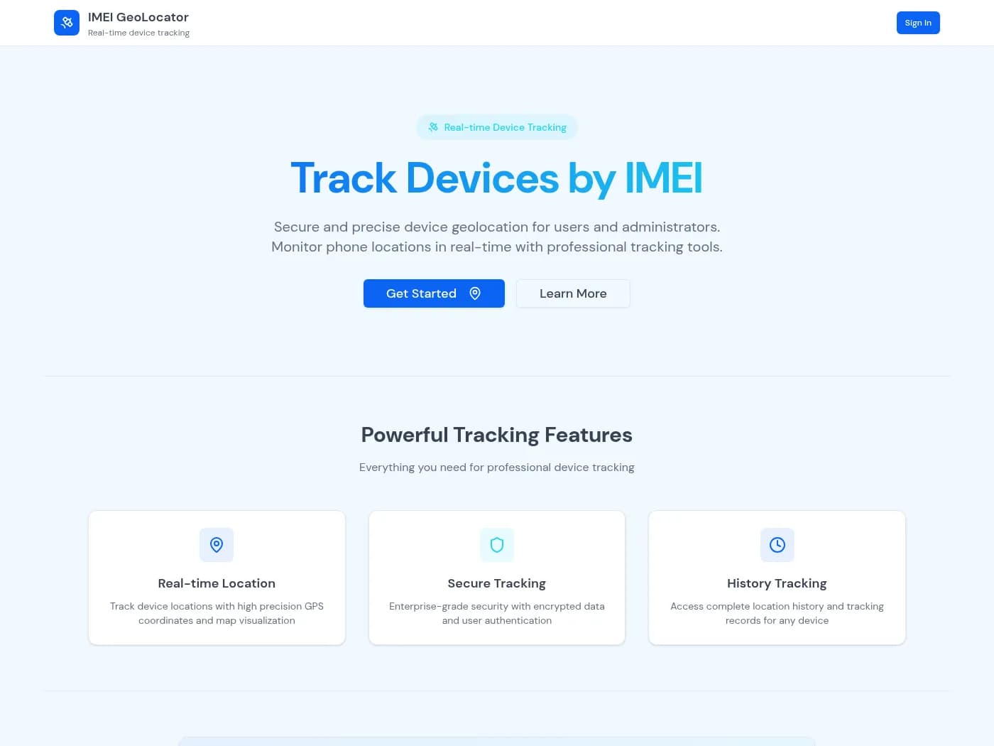 IMEI GeoLocator