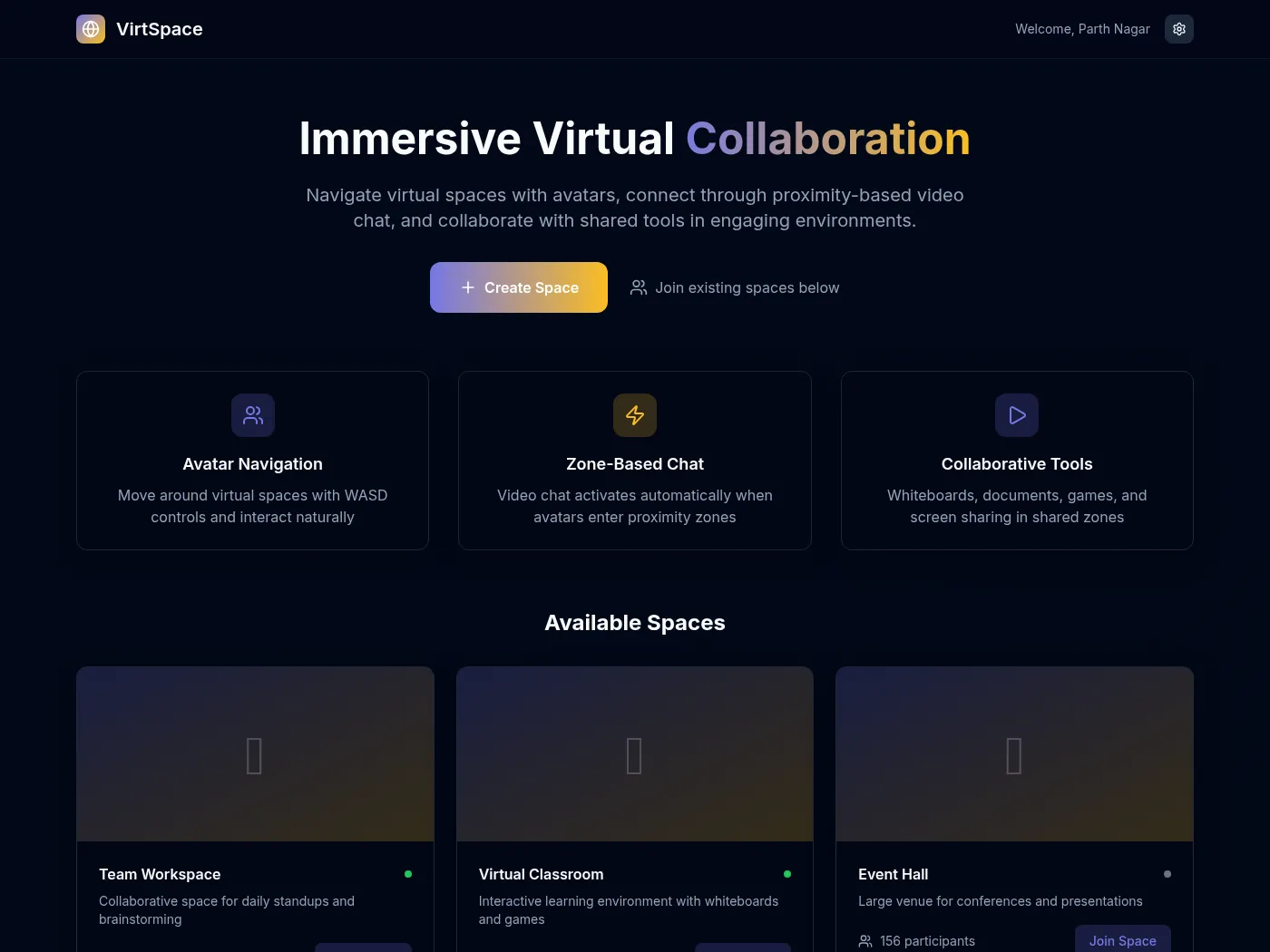 Immersive Virtual Collaboration Platform