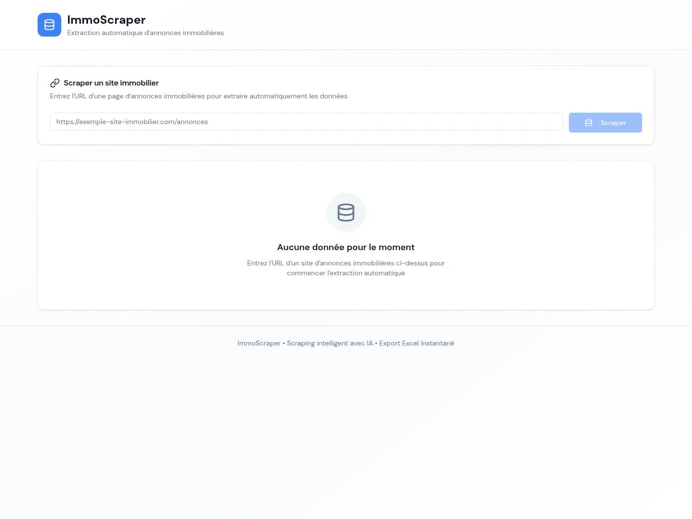 ImmoScraper: Outil de collecte d'annonces immobilières