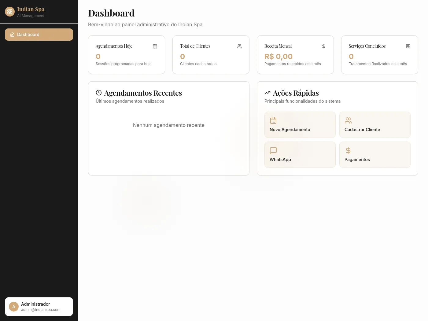 Indian SP AI Automation & Client Management Platform