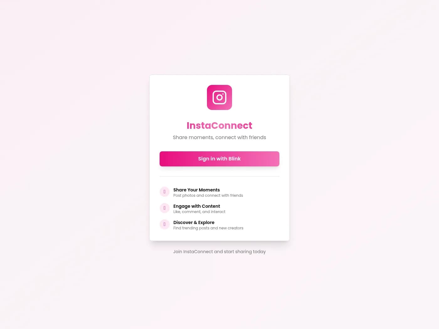 InstaConnect: Modern Social Network Platform