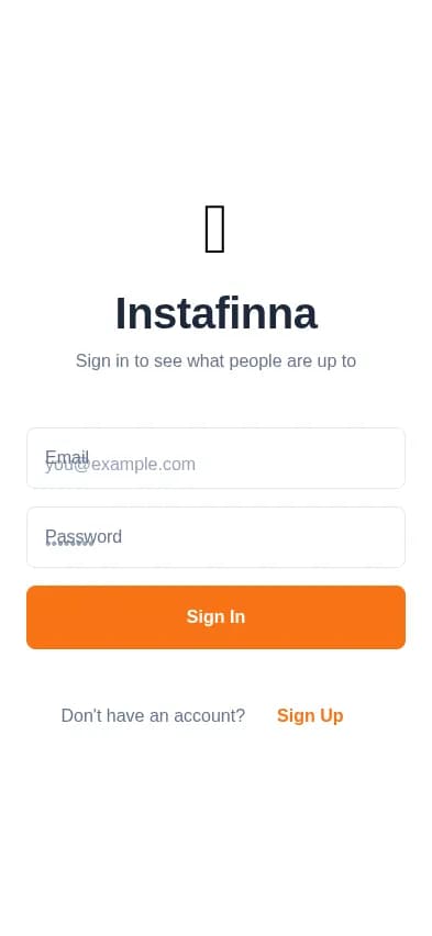 Instafinna - Real-Time Meetup Planning App