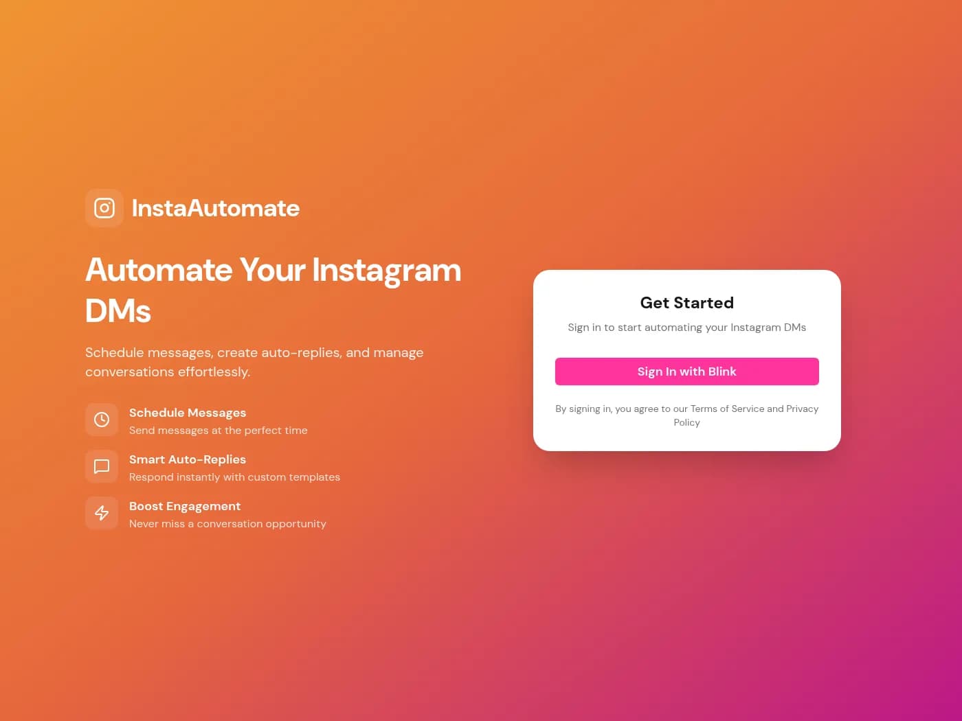 Instagram DM Automation Tool