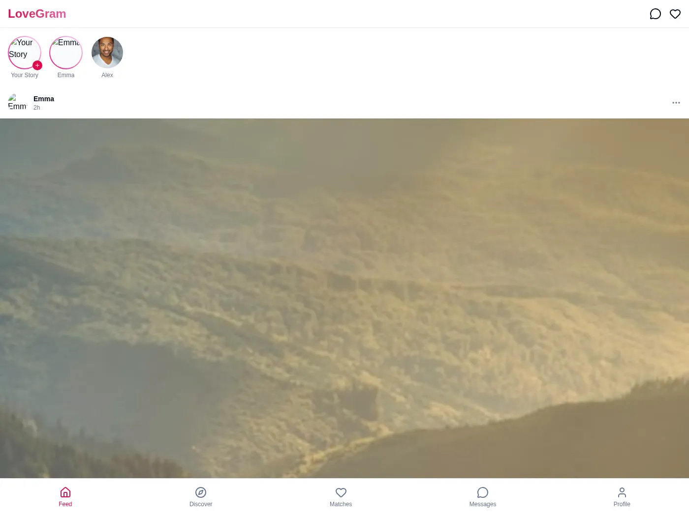 Instagram-Style Dating App with Google Authentication