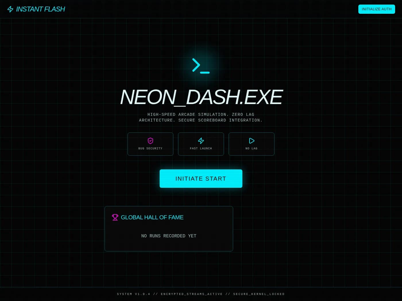 Instant Flash Game