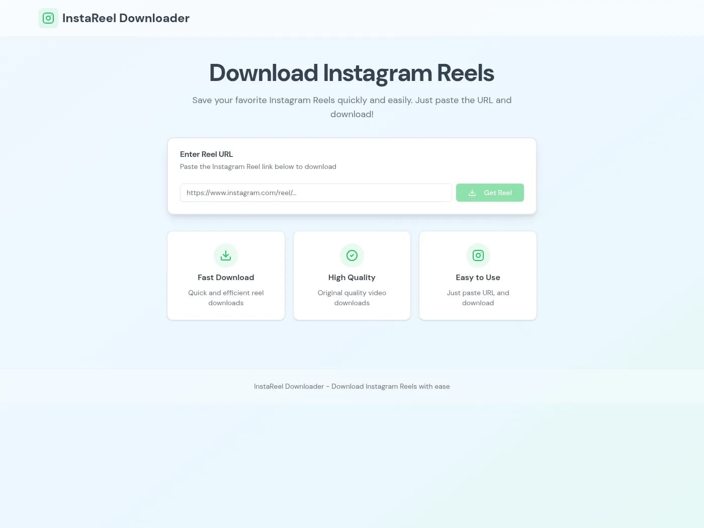 InstaReel Downloader
