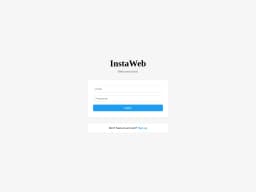 InstaWeb - Modern Instagram Web Clone