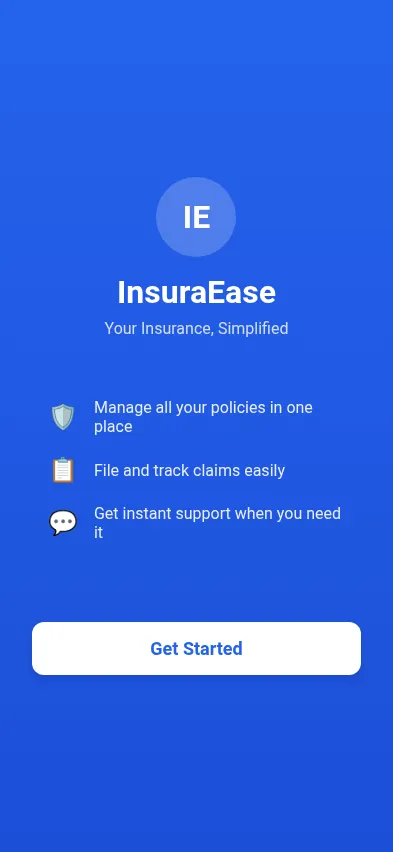 InsuraEase: Mobile Insurance Management App