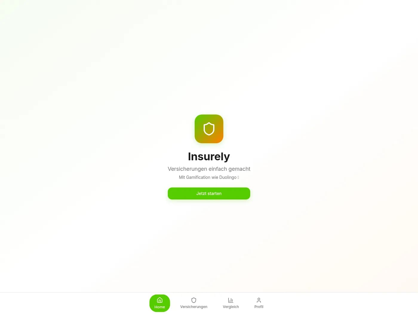 Insurely: Gamified Minimal Insurance Manager for Germany
