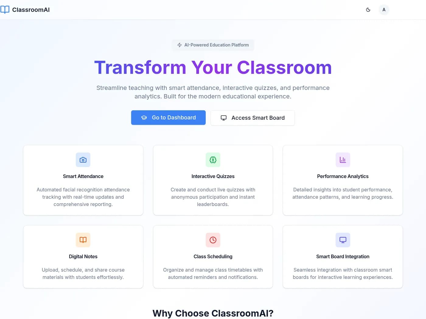Integrated Classroom Management System for Colleges