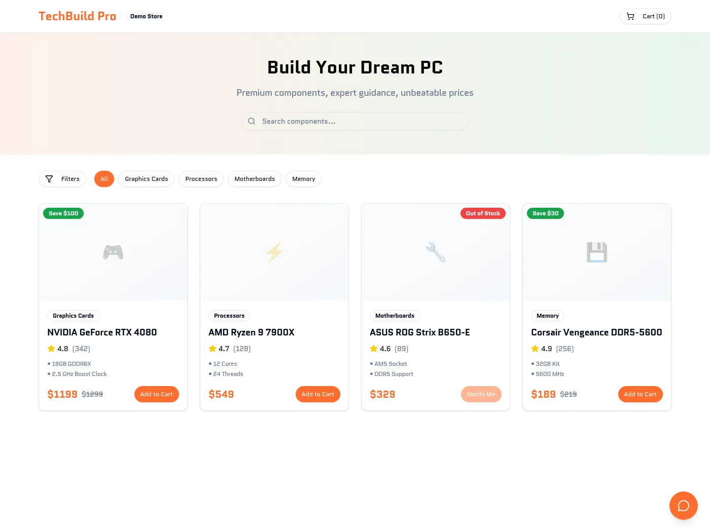 IntelliChat: AI-Powered E-Commerce Chatbox for PC Components