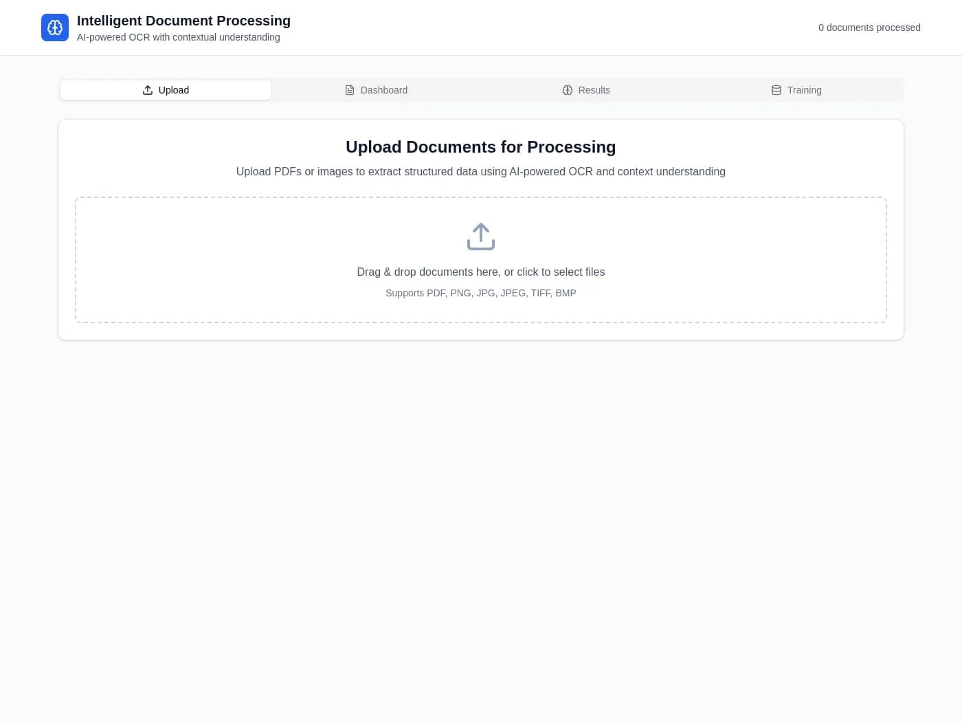 Intelligent Document Processing Pipeline