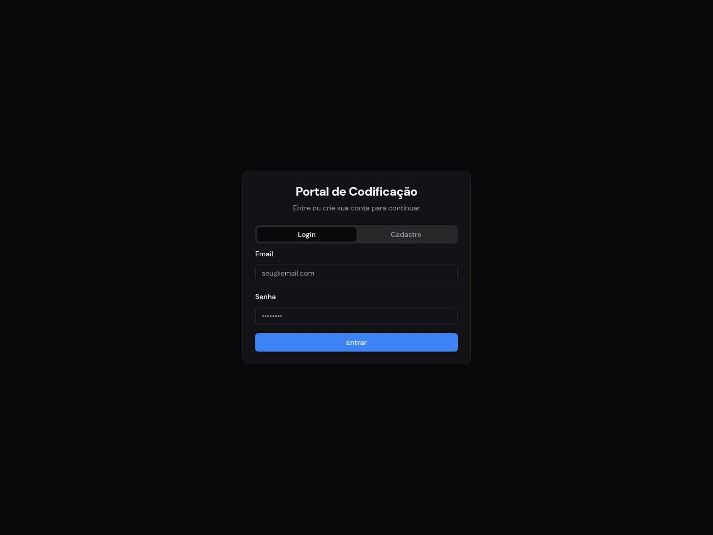 Interactive Coding Portal with Secure Authentication