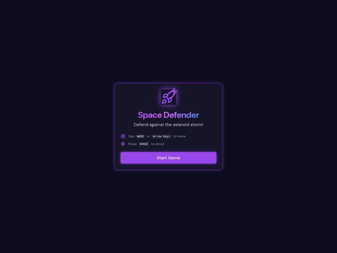Interactive Web Game