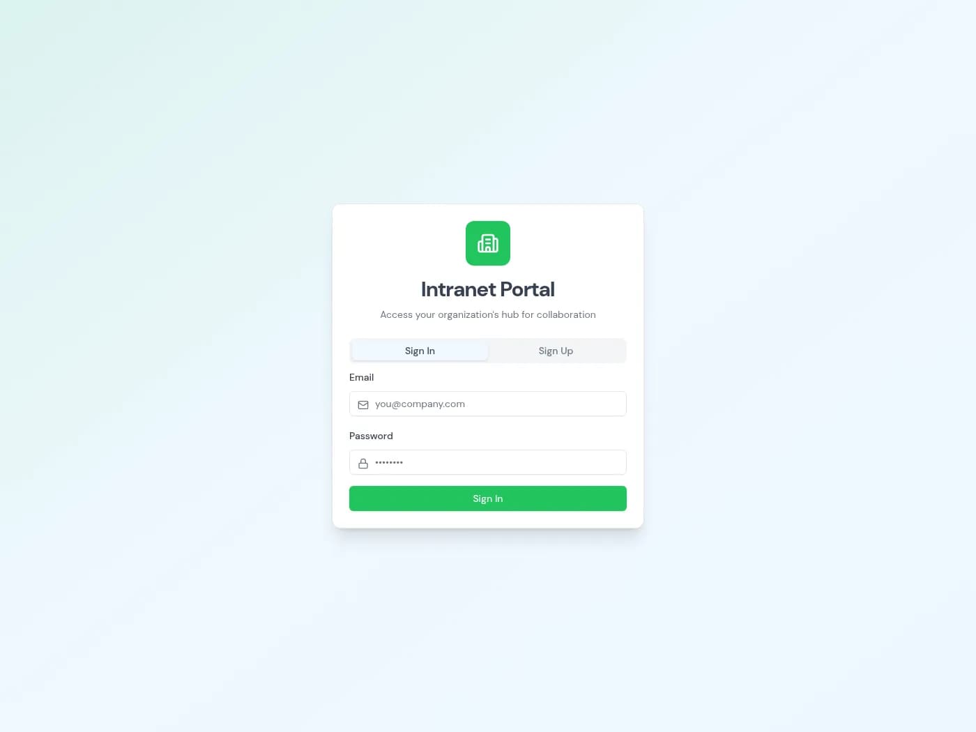 Intranet Portal Builder