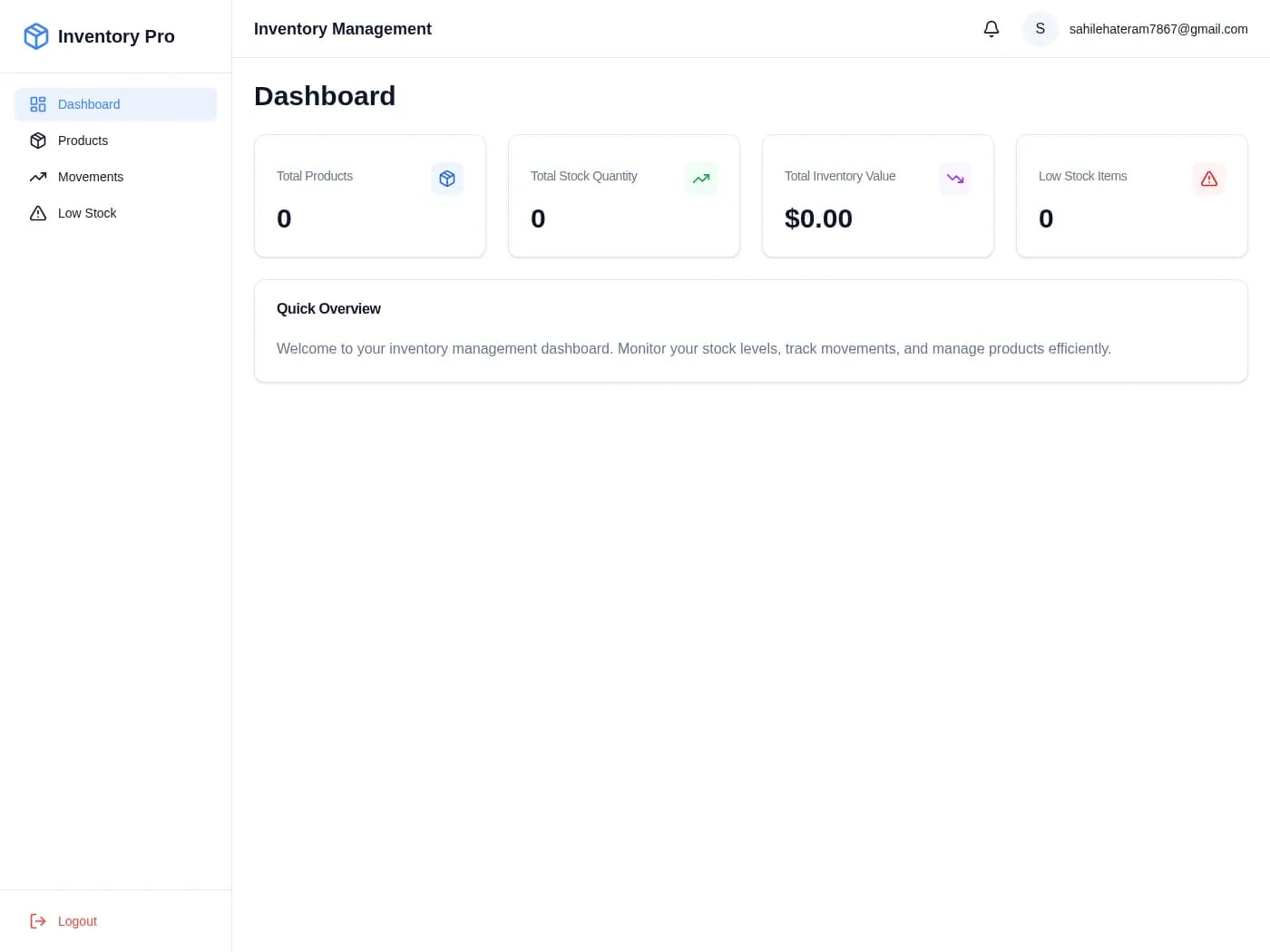 Inventory Management App