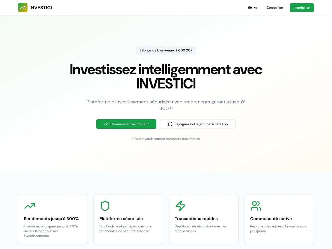 Investici Platform