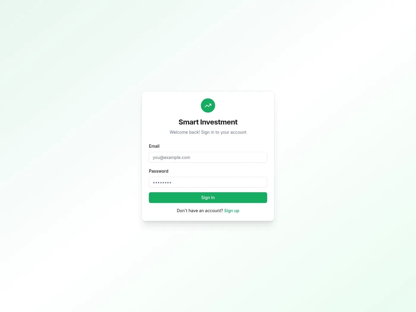 Smart Investment Dashboard with Payments, Quizzes & Admin Controls