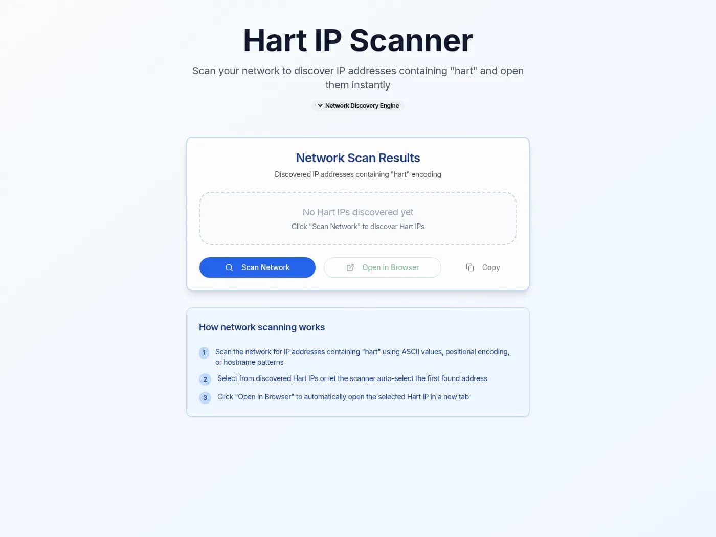 IP Address Finder and Browser Opener