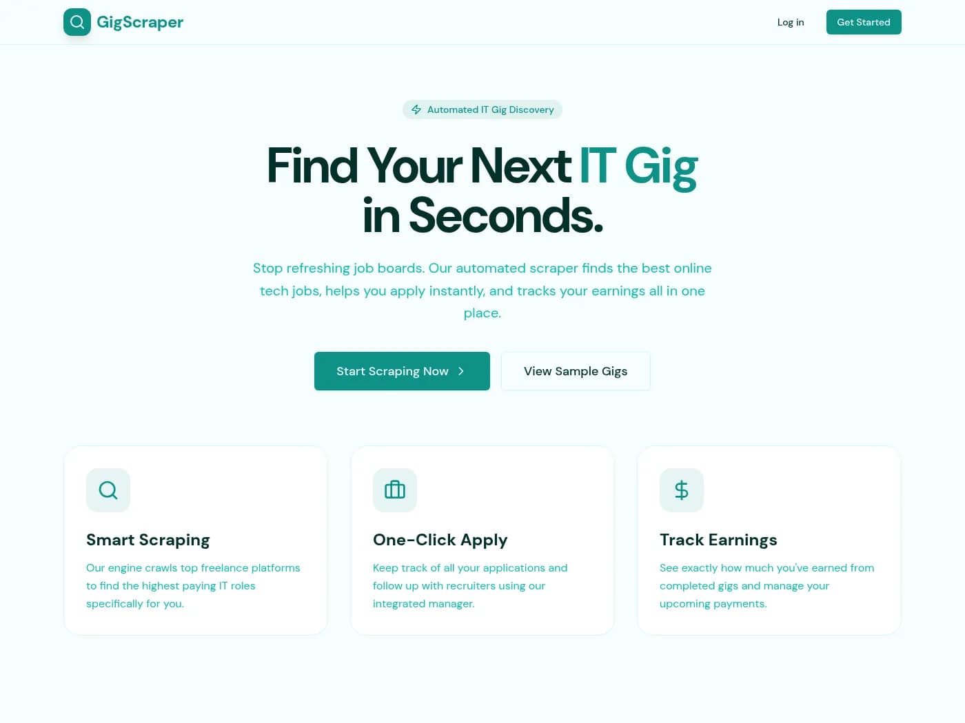 IT Gig Scraper