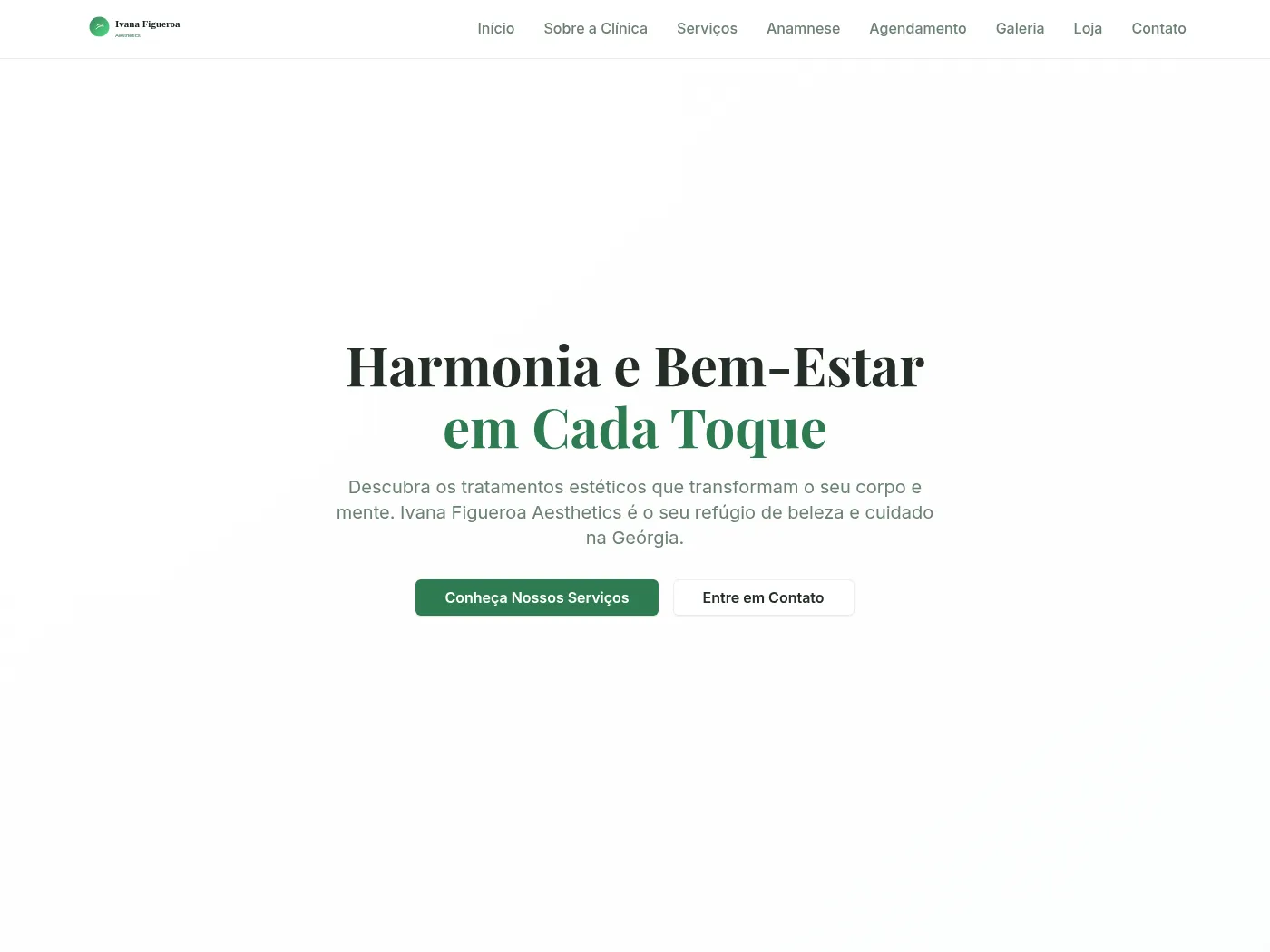 Ivana Figueroa Aesthetics Modern Website Redesign
