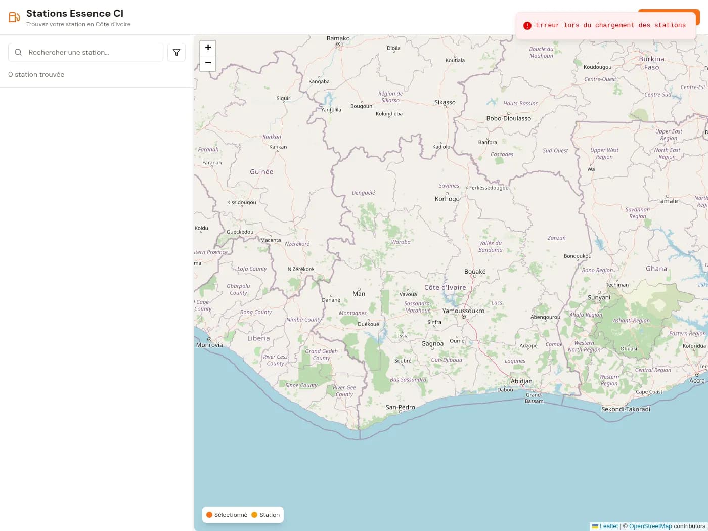 Ivory Coast Gas Finder