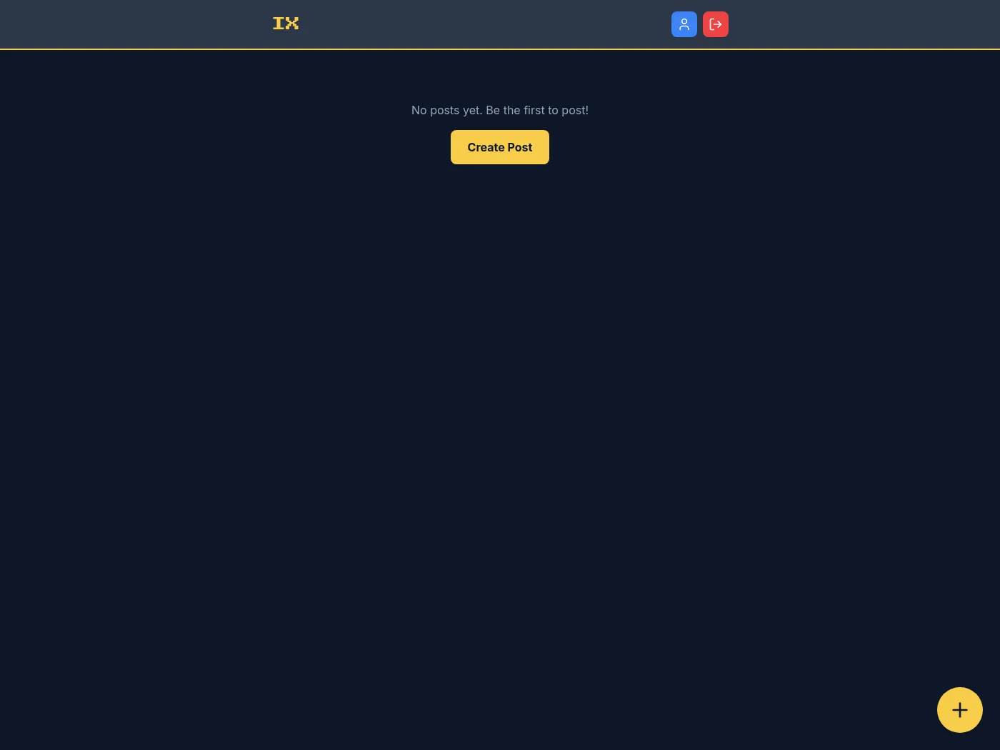 IX - Minimalist Nostalgic Social Network for RPG Players